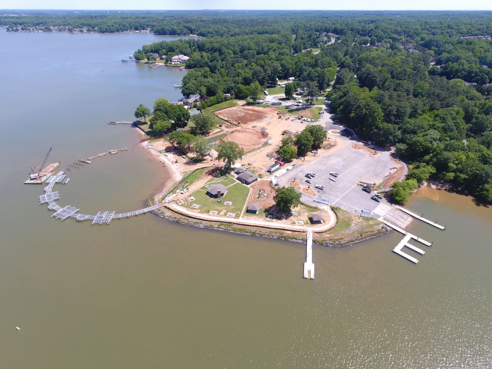 Ebenezer Park reconstruction progress - ADC Engineering